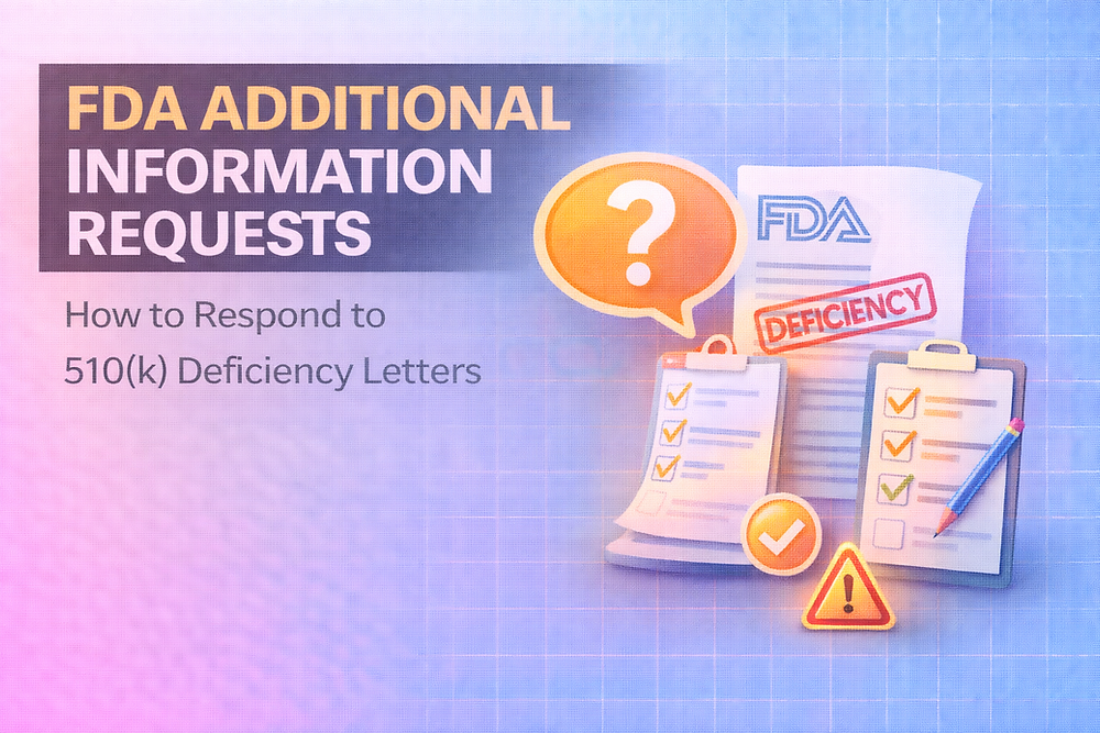 FDA Additional Information Requests: How to Respond to 510(k ...