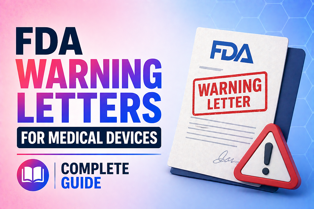 FDA Warning Letters for Medical Devices: Complete Guide | Complizen